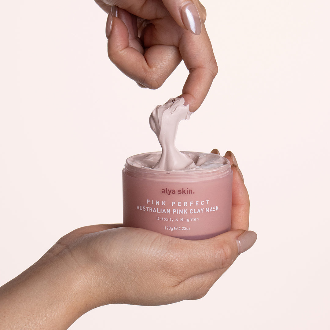 Australian Pink Clay Mask – Alya Skin AUS