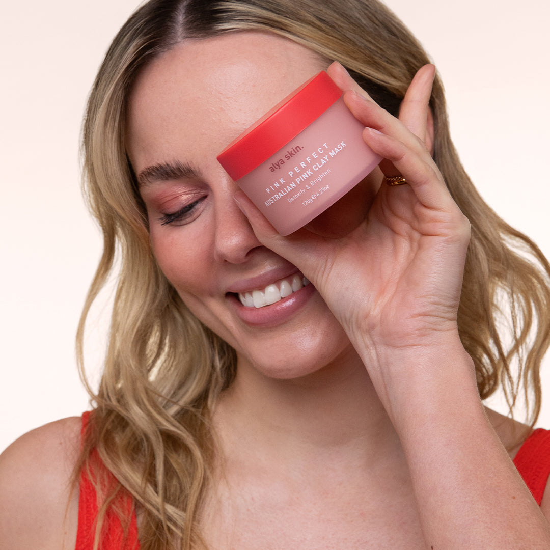 Australian Pink Clay Mask – Alya Skin AUS